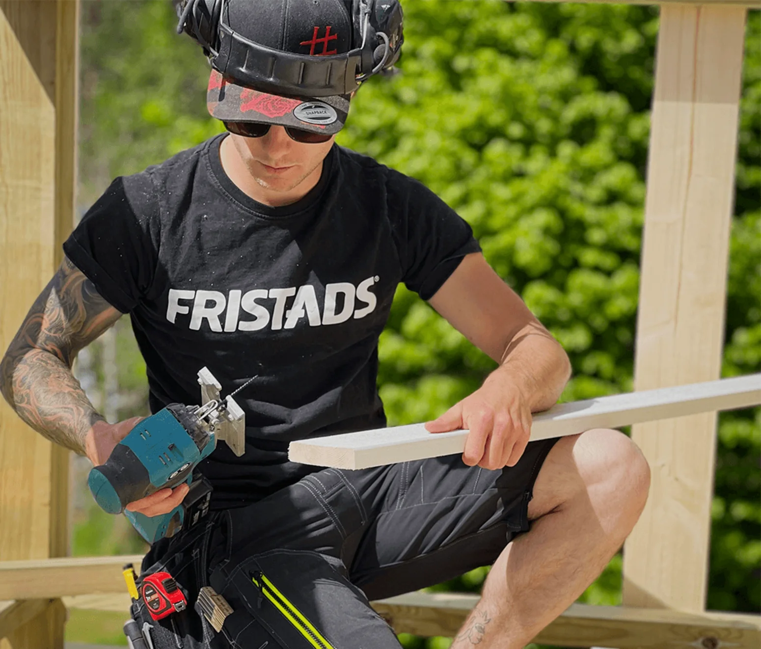 Young building entrepreneur with big ambitions