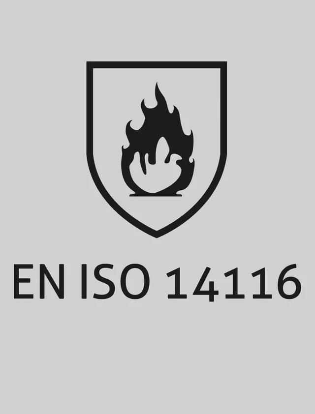 EN ISO 14116 HEAT AND FLAME, LIMITED FLAME SPREAD | Fristads